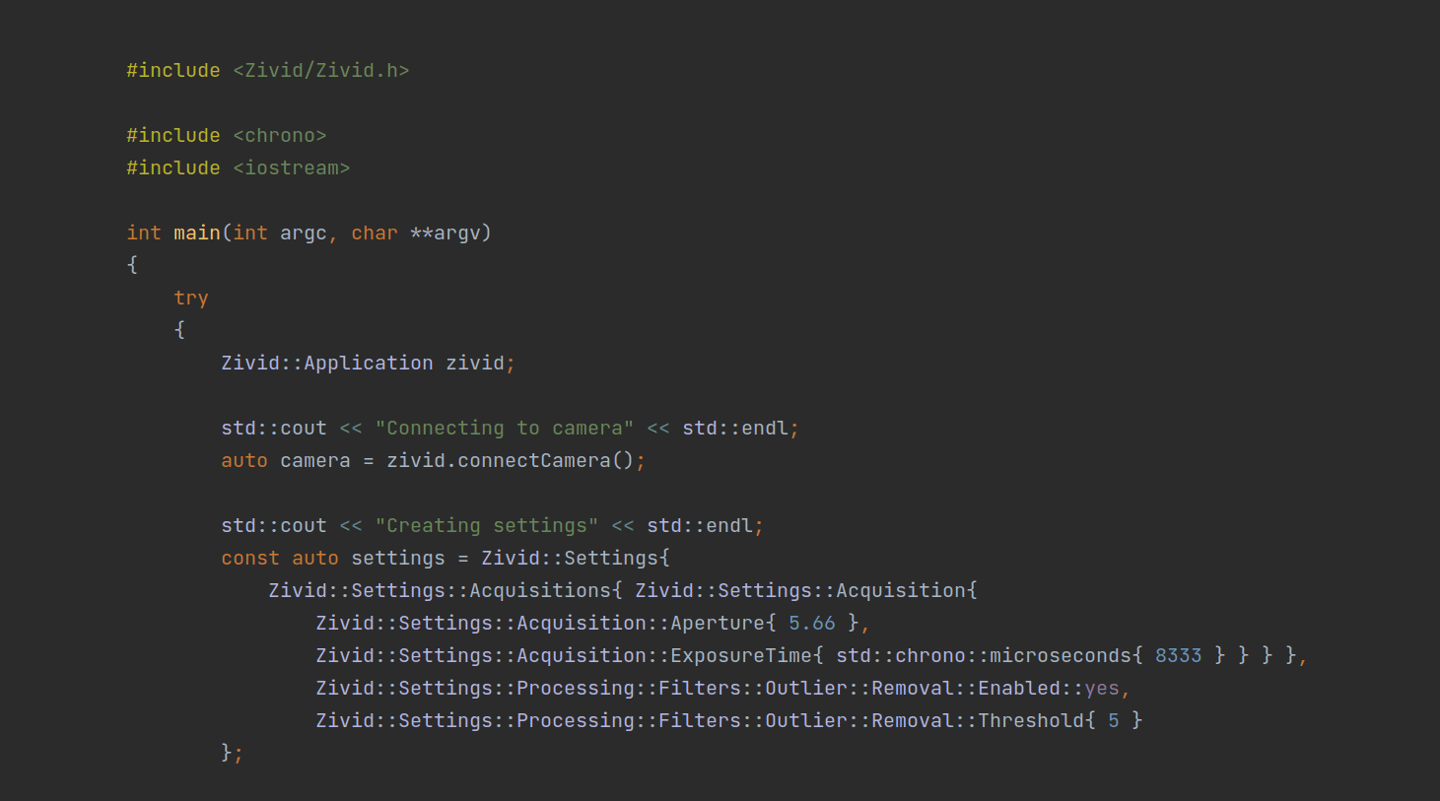 Zivid SDK for developers, by developers